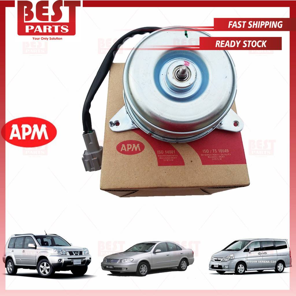 Apm Radiator Fan Motor Nissan Xtrail T30 Sentra N16 Serena C24 GA-6702 ...