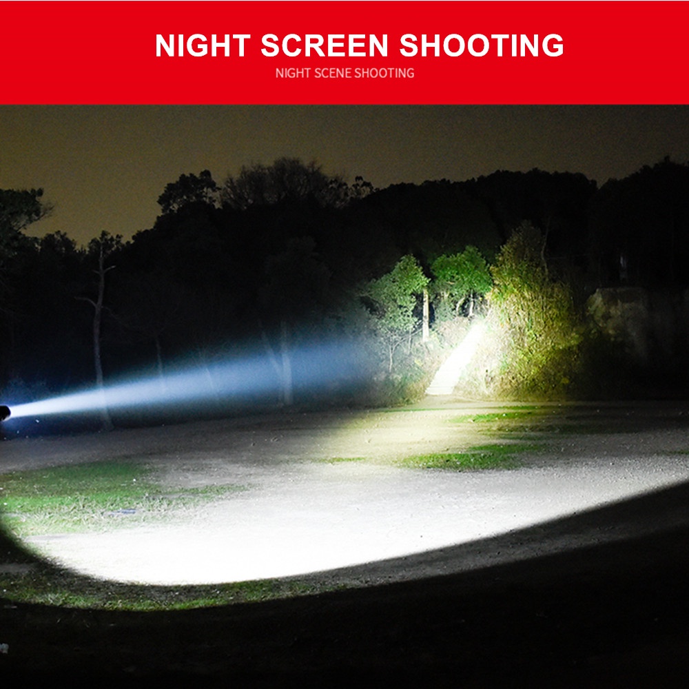 Alonefire G100 XM-L2 LED Flashlight Powerful Super Bright 5 Modes Torch ...