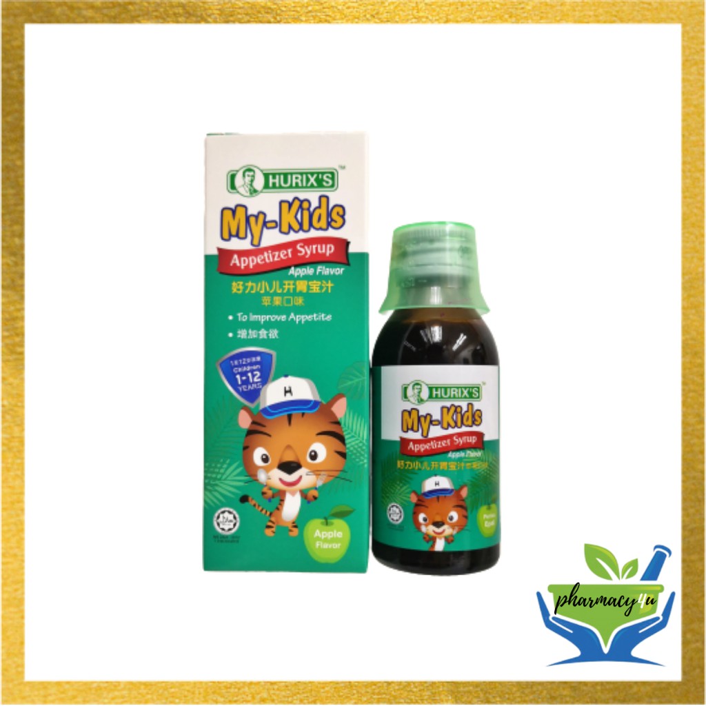 HURIX'S My-Kids Appetizer Syrup100ml | Shopee Malaysia