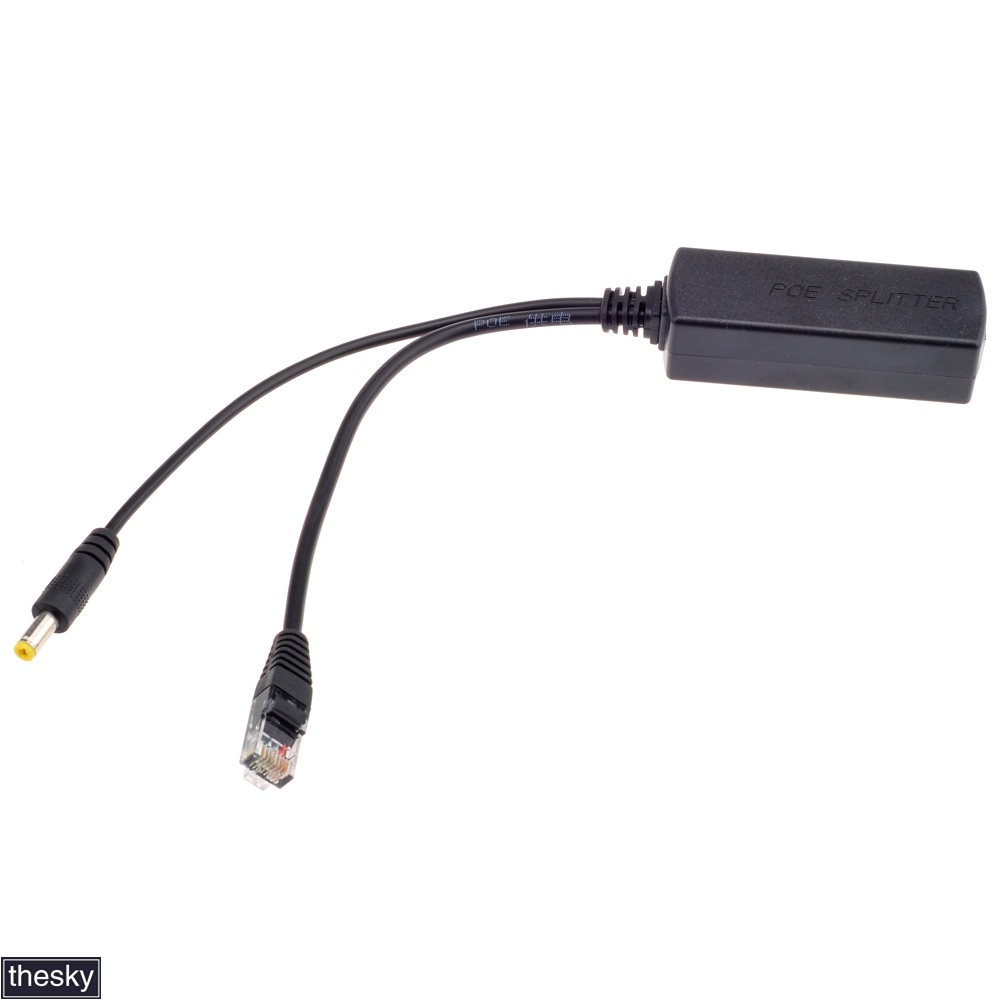 Power Over 48V Ethernet Splitter 12V Input and Output 48V POE Splitter ...