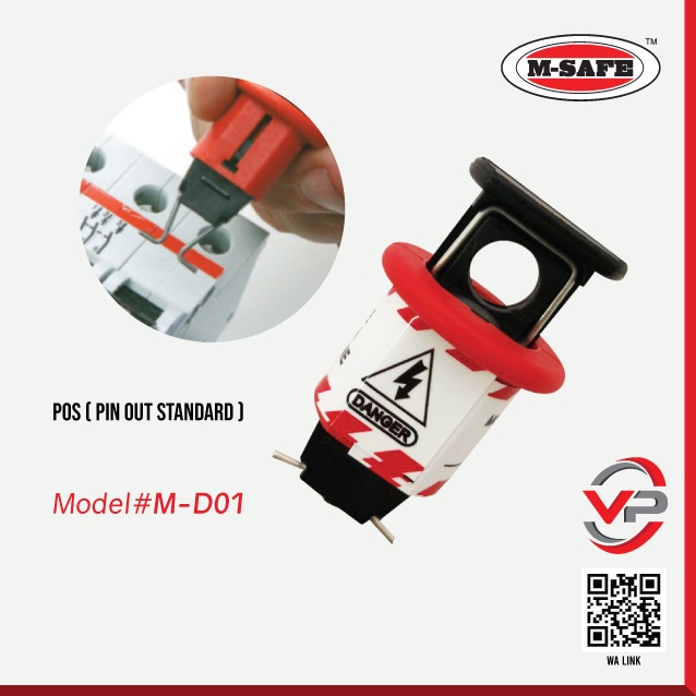 M-SAFE MINIATURE CIRCUIT BREAKER LOCKOUT (MCB) LOTO / PIN IN PIN OUT ...