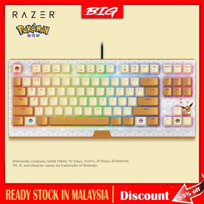 Razer Eevee BlackWidow V3 Tenkeyless Keyboard | Shopee Malaysia