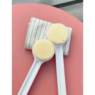 ALX Japanese Muji Style Long Handle Body Soft Shower Brush Gentle Back ...