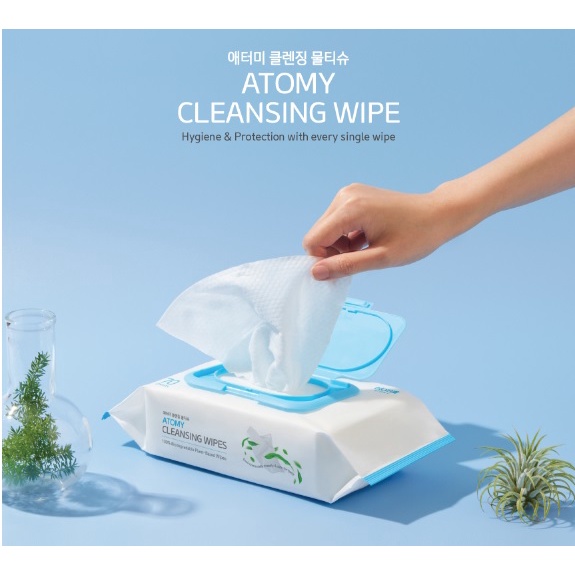 ATOMY CLEANSING WIPES [WET TISSUES] 艾多美湿纸 | Shopee Malaysia