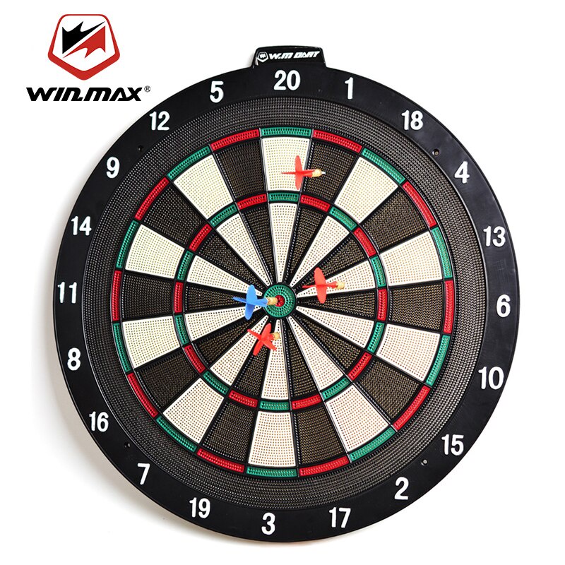 WIN.MAX Professional Dart and Dart Board Sets With 6 pieces Soft Tip 18 ...