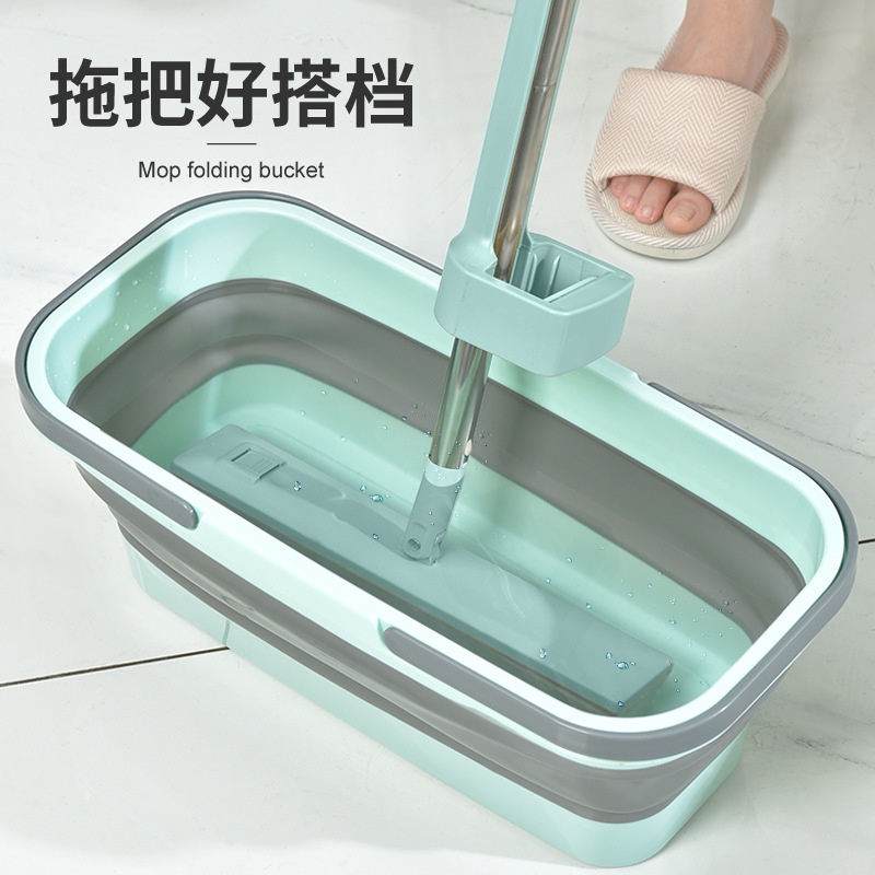 Multipurpose Mop Foldable Mop Bucket With Handle Baldi Lipat ...