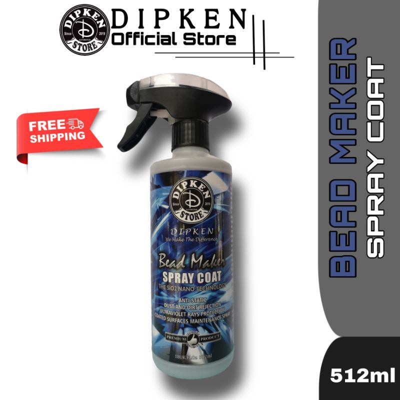 DIPKEN Bead Maker Spray Coat (512ml) 18uk.fl.oz / Spray Seal / Quick ...