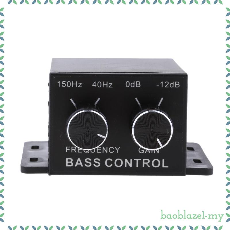 Universal Car Bass Adjust Amplifier Subwoofer Controller | Shopee Malaysia