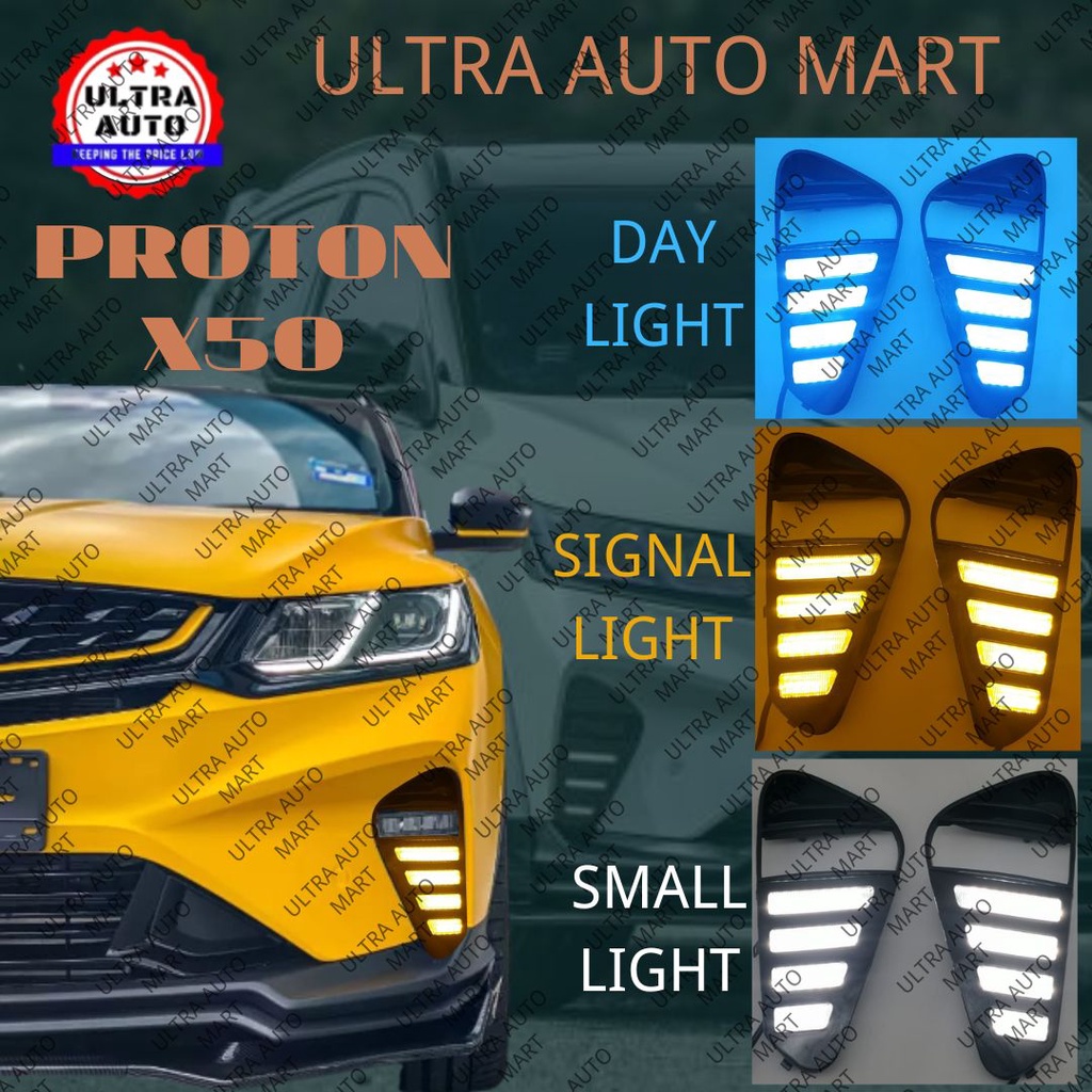 ProtonX50 flagship Foglamp DRL Cover Sequential 3LINE 4LINE Daytime ...