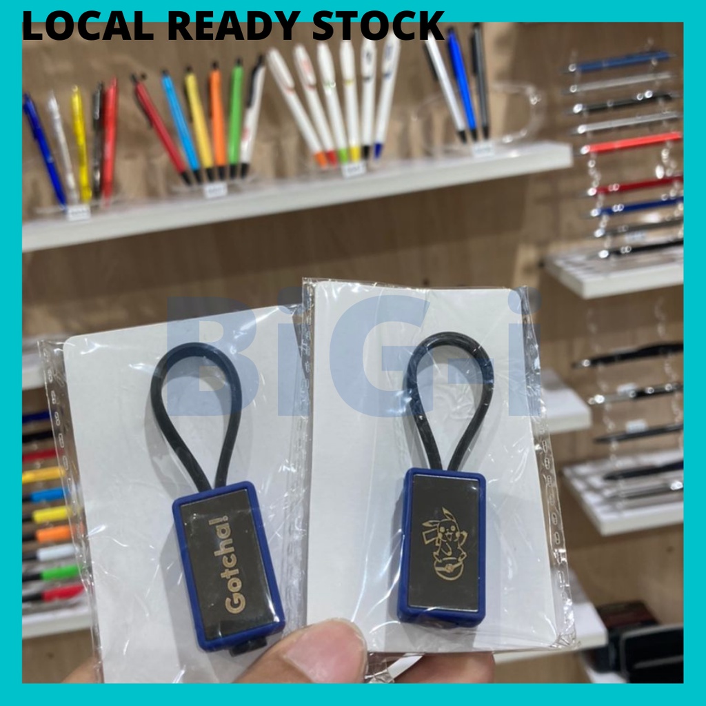 Limited Edition Pokemon Pikachu & Gotcha Both Sides Laser Engraved ...