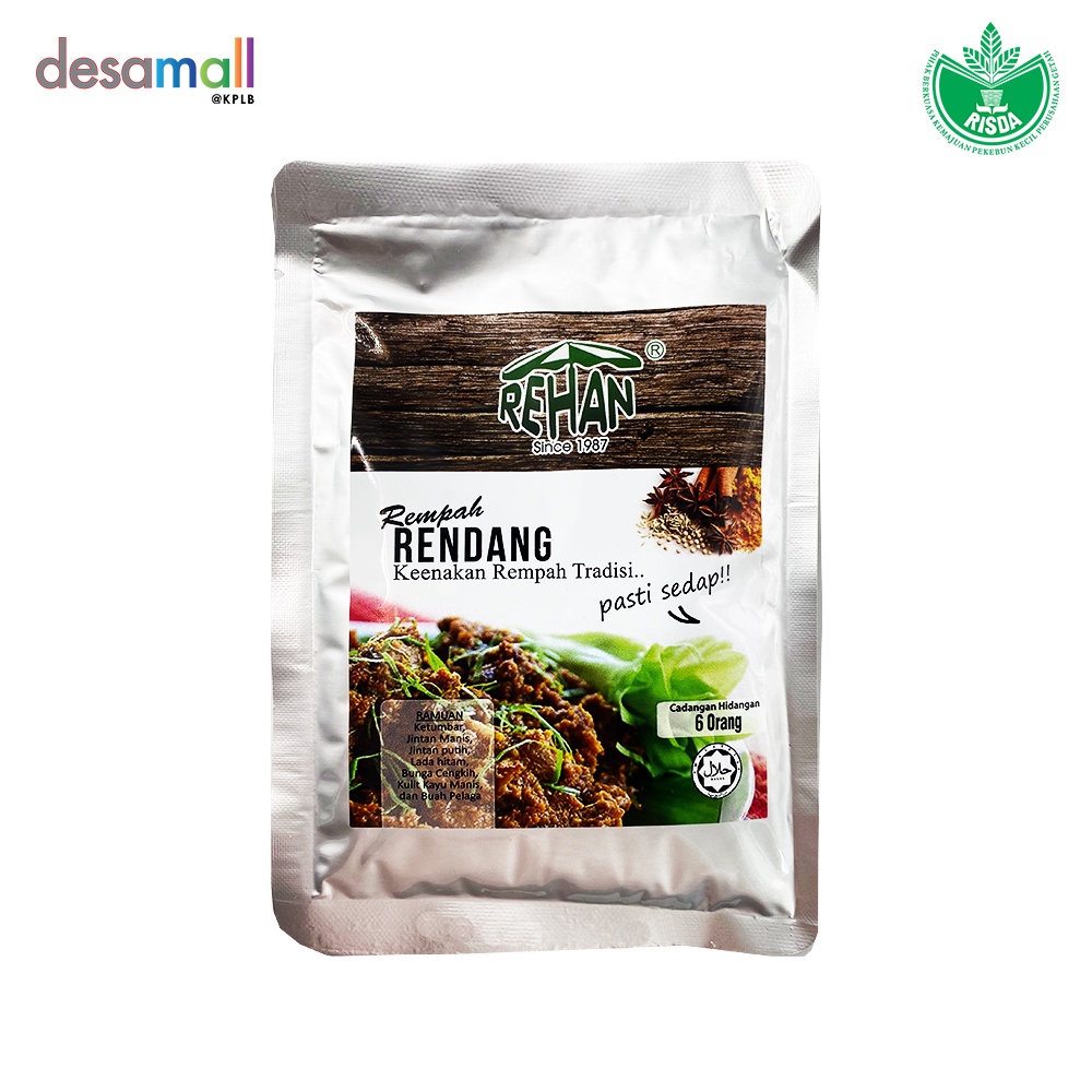 REHAN Rempah Rendang (50g) | Shopee Malaysia