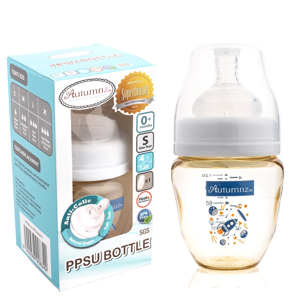 GENUINE Autumnz Botol Susu PPSU, Botol Feeding, Baby Bottle, Wide Neck ...