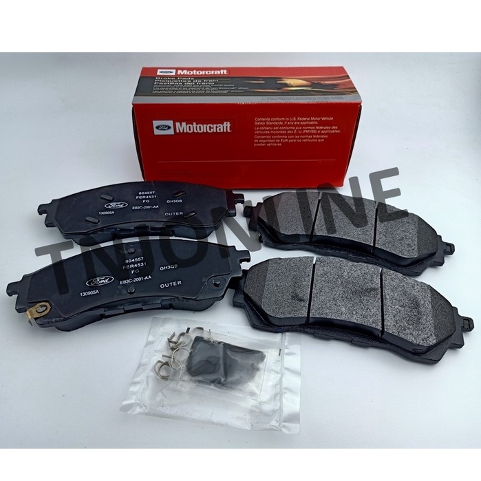 FORD FRONT BRAKE PADS - FORD RANGER T7 YR'2017,FORD EVEREST YR'2017 ...
