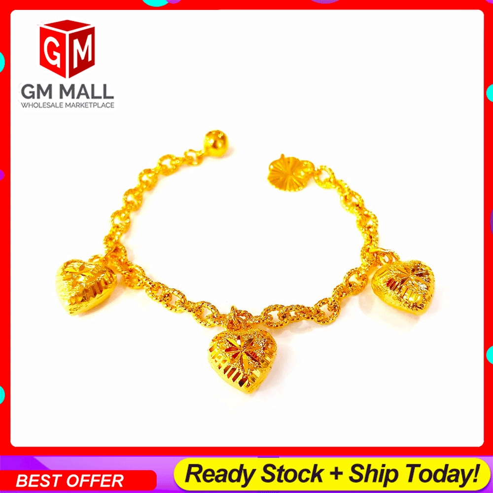 Cop 916 Emas Bangkok Emas Korea GM Mall Kid Bracelet - Gelang Tangan ...