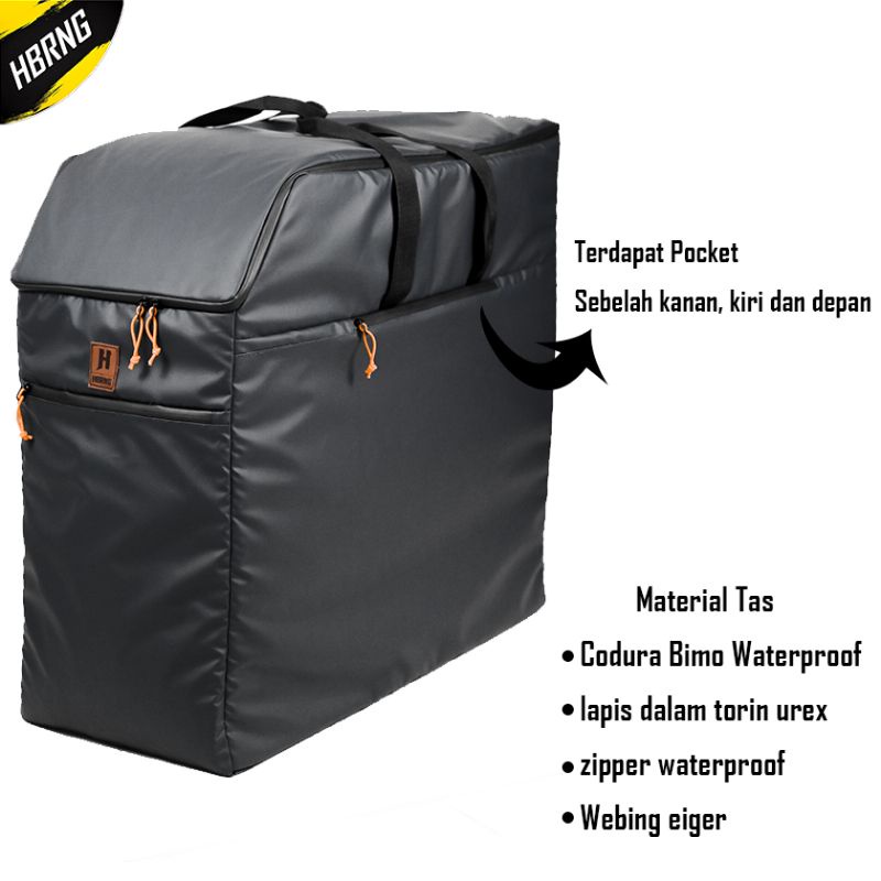 Hbrng pex bicycle box bag 16 inch waterproof folding bicycle box ...