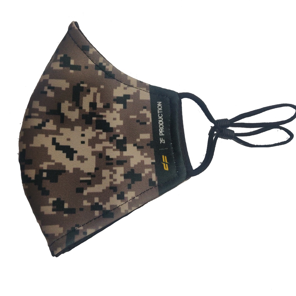 Facemask Fabric Army Camo Face Mask Fabrik Lelaki Tentera Malaysia ...