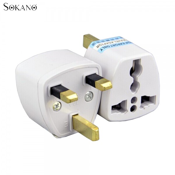Universal 3 PIN plug Adaptor 2 PIN US EU CHINA Multi PIN To Malaysia 3 ...
