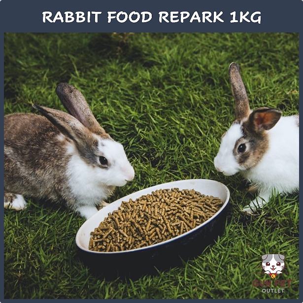 GUN PET 268 Lucky Star Rabbit Pellet Food Repack 1kg Premium Quality ...