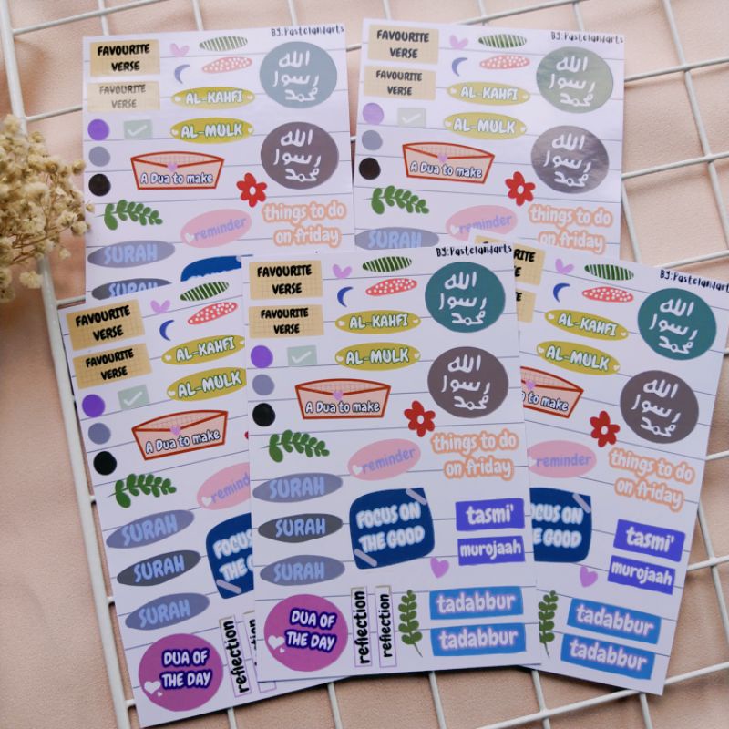 QURAN JOURNALING STICKER (oppsie item) | Shopee Malaysia