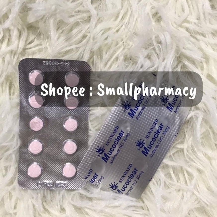 Sunward Mucoclear ( Ambroxol 30mg ) same as Mucosolvan | Shopee Malaysia
