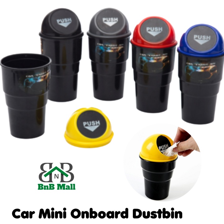 BnB Mall Car Mini Onboard Dustbin Trash Can Automobile Interior Trim ...