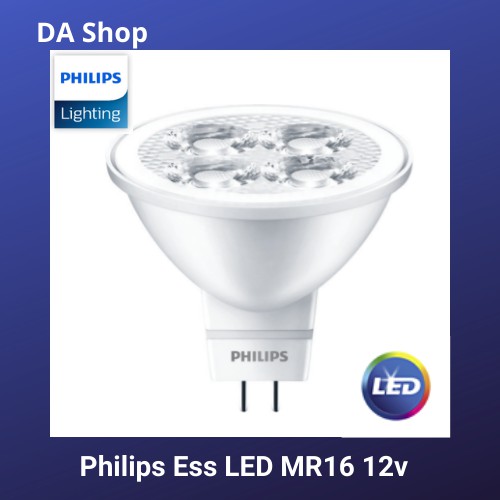 Philips Essential 5-50W MR16 GU5.3 24D (Non-Dimmable) | Shopee Malaysia
