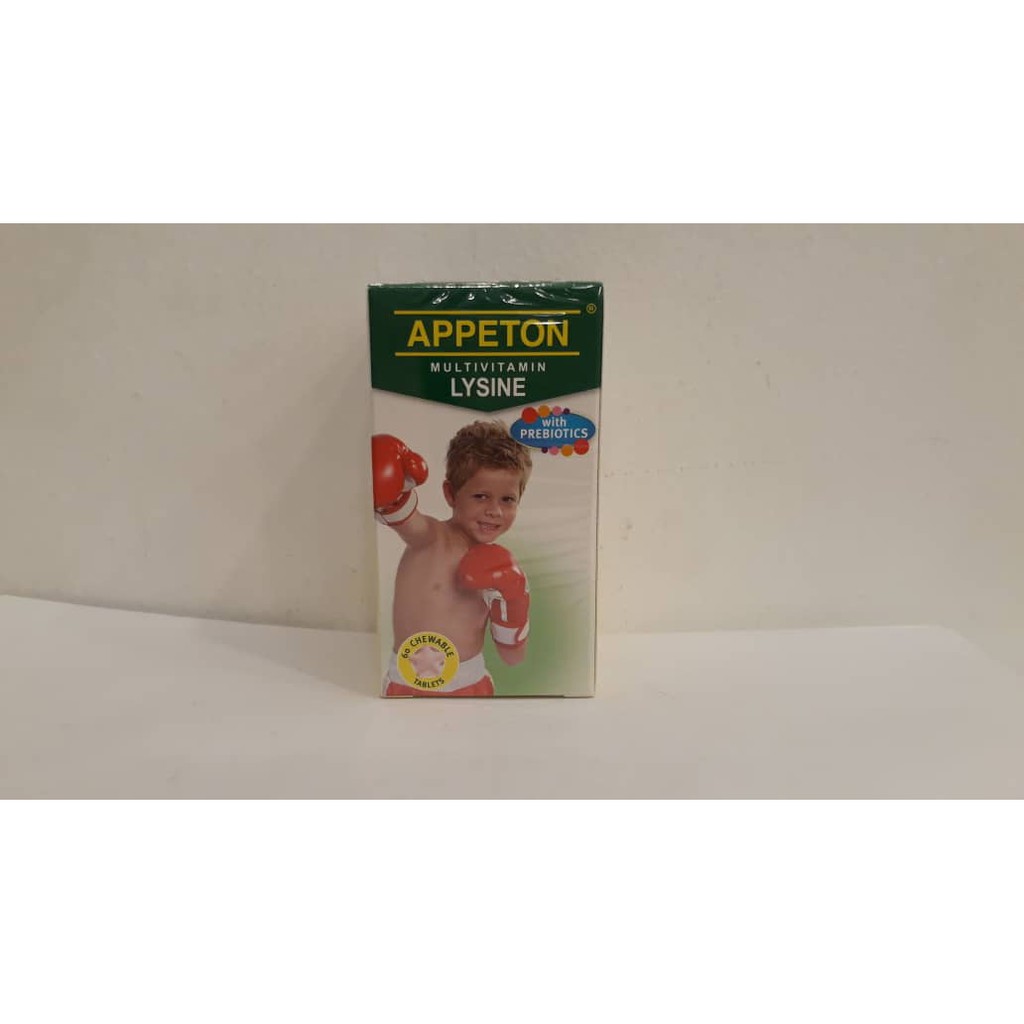 Appeton Multivitamin Lysine With Prebiotics (60's) | Shopee Malaysia
