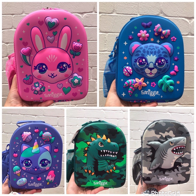 💯Authentic💥[Smiggle]💥 Budz Hardtop Lunchbox With Strap | Shopee Malaysia