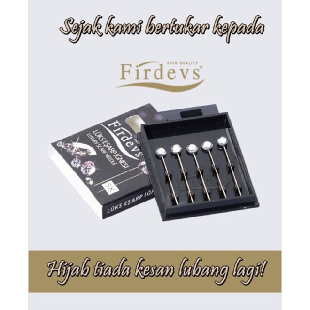 Stick Pin Firdevs Luxury Fine Needles | Shopee Malaysia