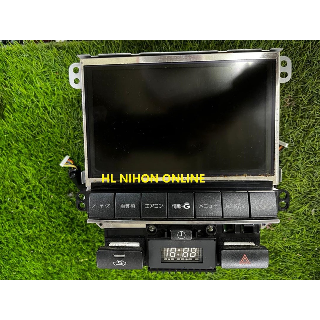 (USED)TOYOTA HARRIER ACU30 MONITOR TOYOTA 86110 -48310 FUJITSU TEN ...