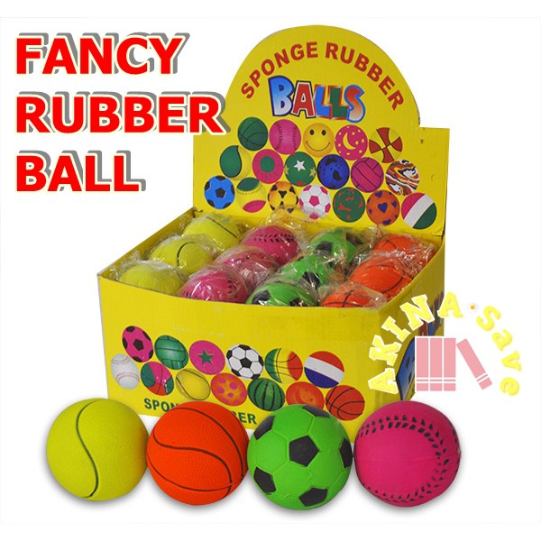 AKINA SAVE 58mm Kids Children Play Hi-Bounce Foam Sponge Rubber balls ...