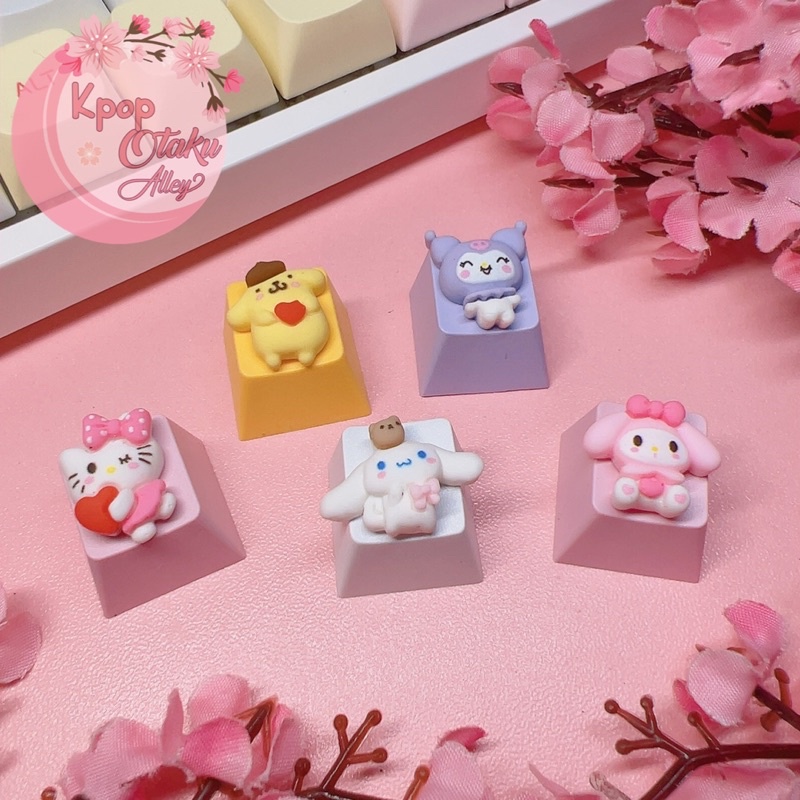 Mini Sanrio Collection B Artisan Keycaps | Kpop Otaku Alley Keycaps ...