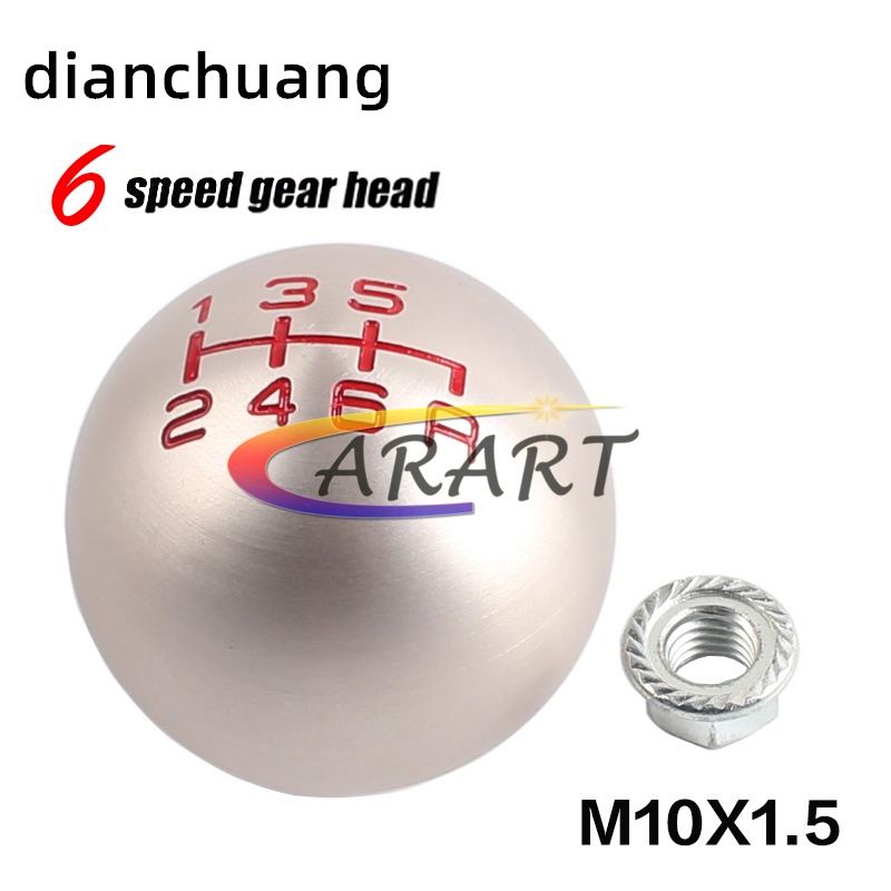 Aluminum 5/6 Speed M10 x 1.5 Thread FD2 JDM Gear Shift Knob For Honda ...