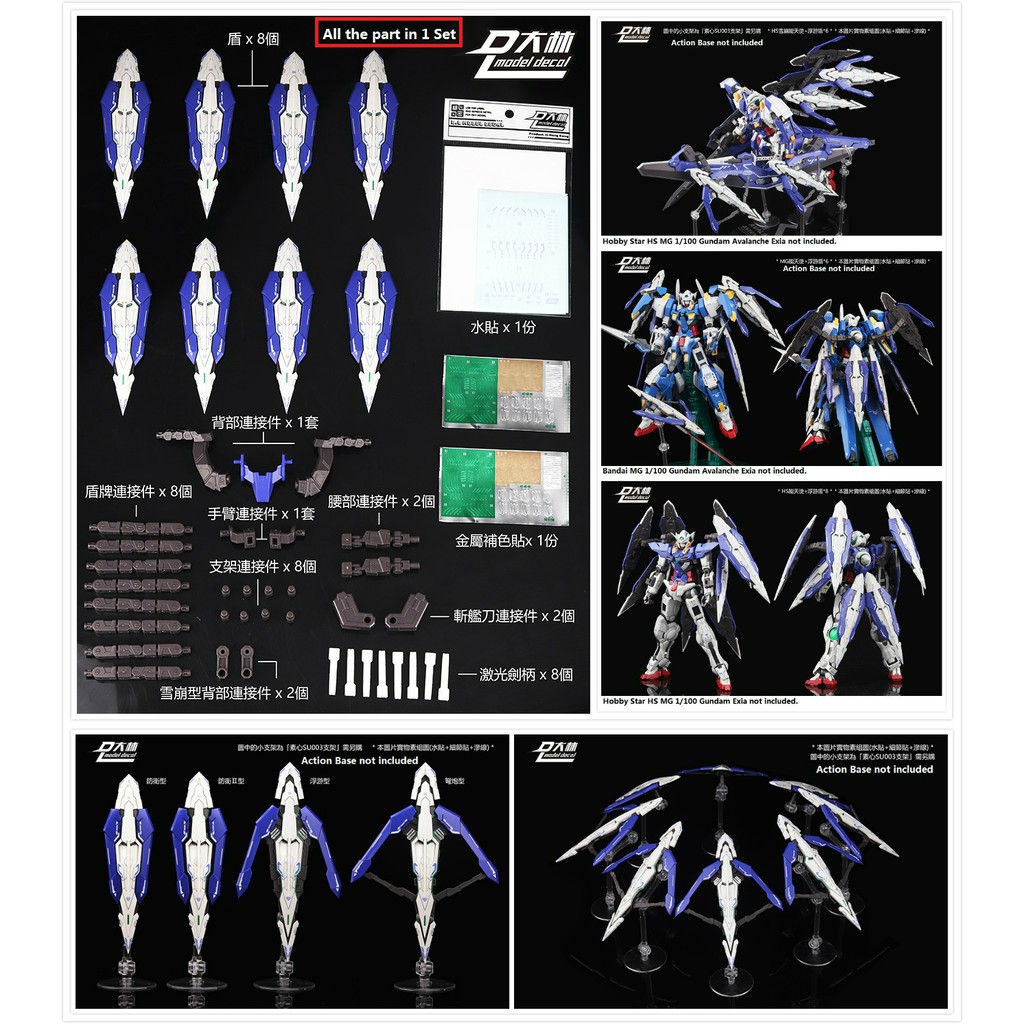 DaLin Model - Version E - Multi-Form Floating Shield - 8 GN Shield in 1 ...