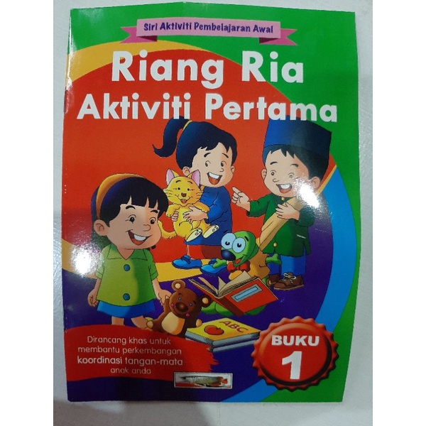 Buku Riang Ria Aktiviti Pertama (Buku 1) 4-6 tahun | Shopee Malaysia