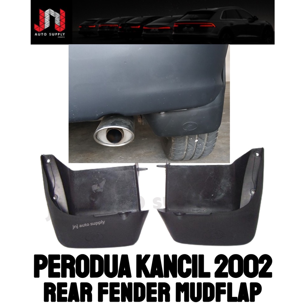 Perodua kancil 2002 Rear fender mudflap 1 set 2pcs | Shopee Malaysia