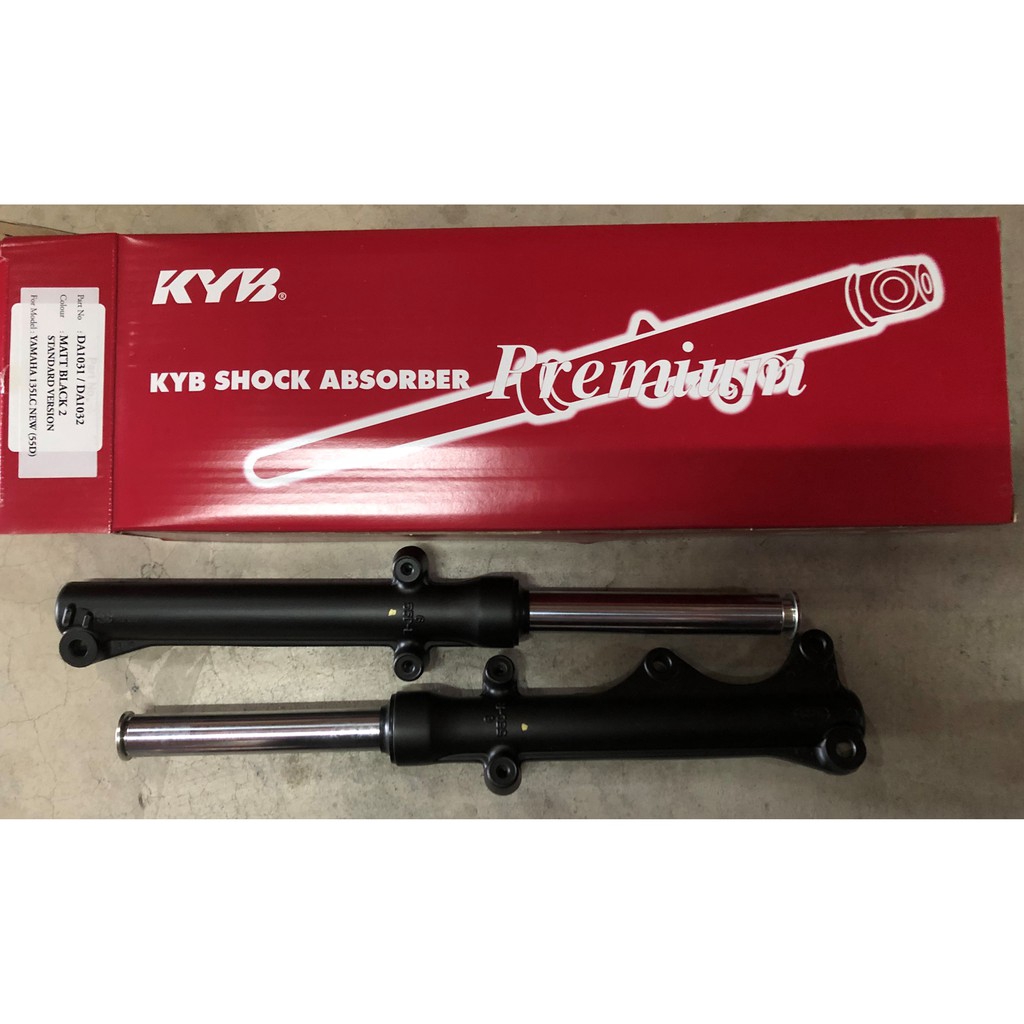 LC135 New (55D) V2/V3/V4(auto) 100% KYB Front Fork Assy / Damper Comp (Matt Black) | Shopee Malaysia