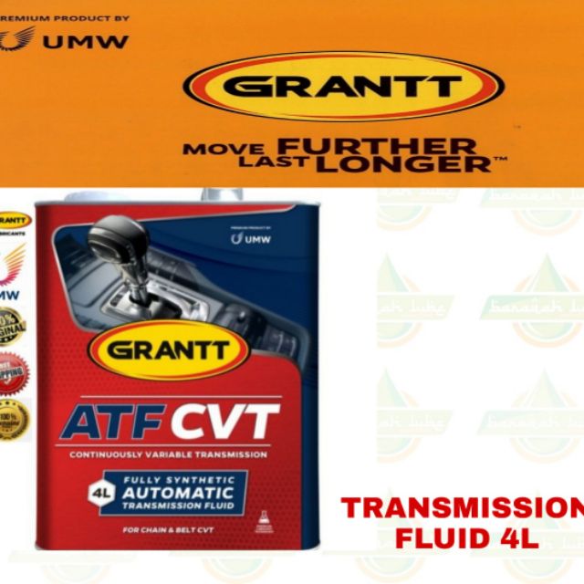 GRANTT ATF CVT 4L FULLY SYNTHETIC 4L | Shopee Malaysia