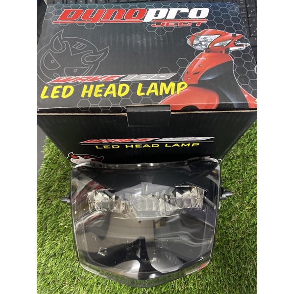 😈DYNOPRO HEAD LAMP LED WAVE100 R DYNO PRO HEAD LAMP LED WAVE100 R ...