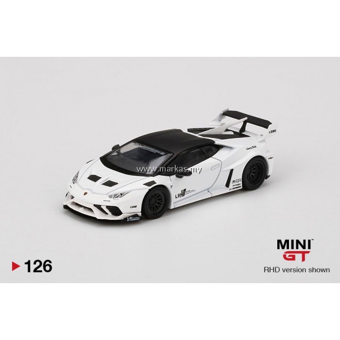 MINI GT 1/64 #126 LB WORKS LAMBORGHINI HURACAN GT WHITE | Shopee Malaysia