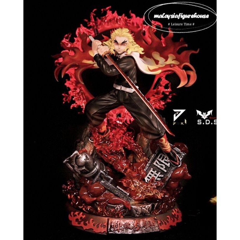 🔥PRE ORDER🔥DEMON SLAYER SDS KYOJURO RENGOKU CUSTOM MADE GK RECAST RESIN ...