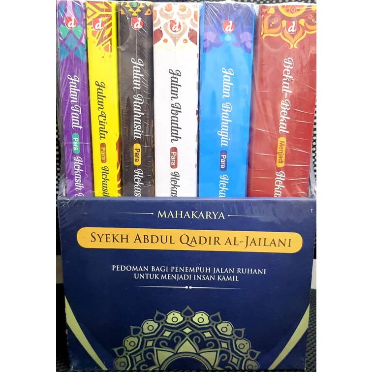 MAHAKARYA SYEIKH ABDUL QADIR AL JAILANI PAKET 6 KITAB (IMP - DIVA PRESS ...