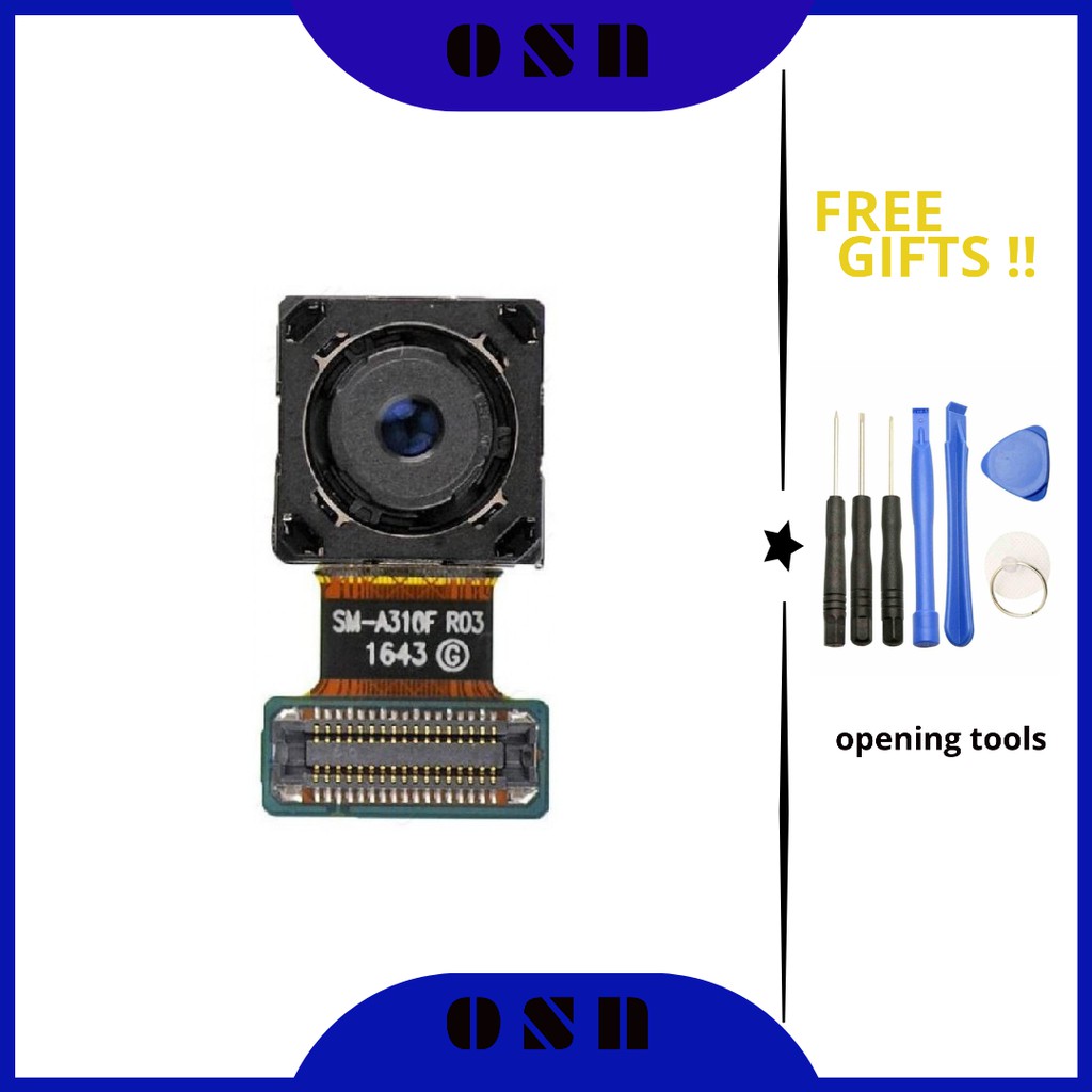 Samsung A3 2016 A310 A310F Back Camera ( Kamera Belakang ) Replacement ...