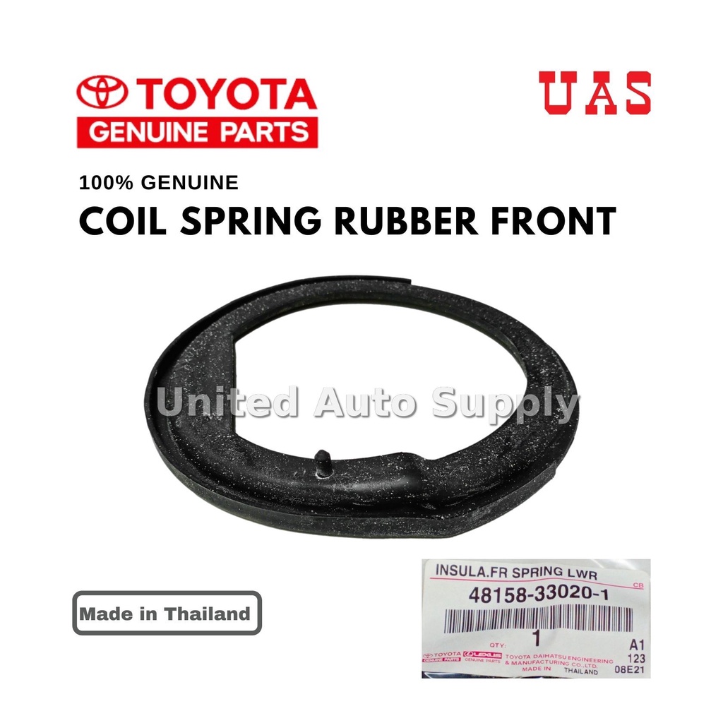 TOYOTA Lower Coil Spring Rubber Front For Alphard ANH10 Estima ACR30 ...