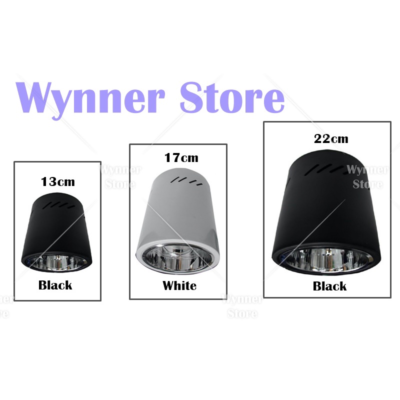 Designer Lighting [MILO TIN] Light LED Surface Downlight Ceiling Light ...