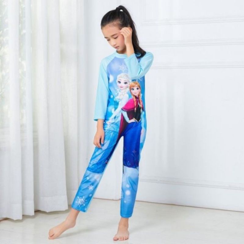 Ready StockSwimming suite muslimah,swimming suite cartoon,baju renang ...
