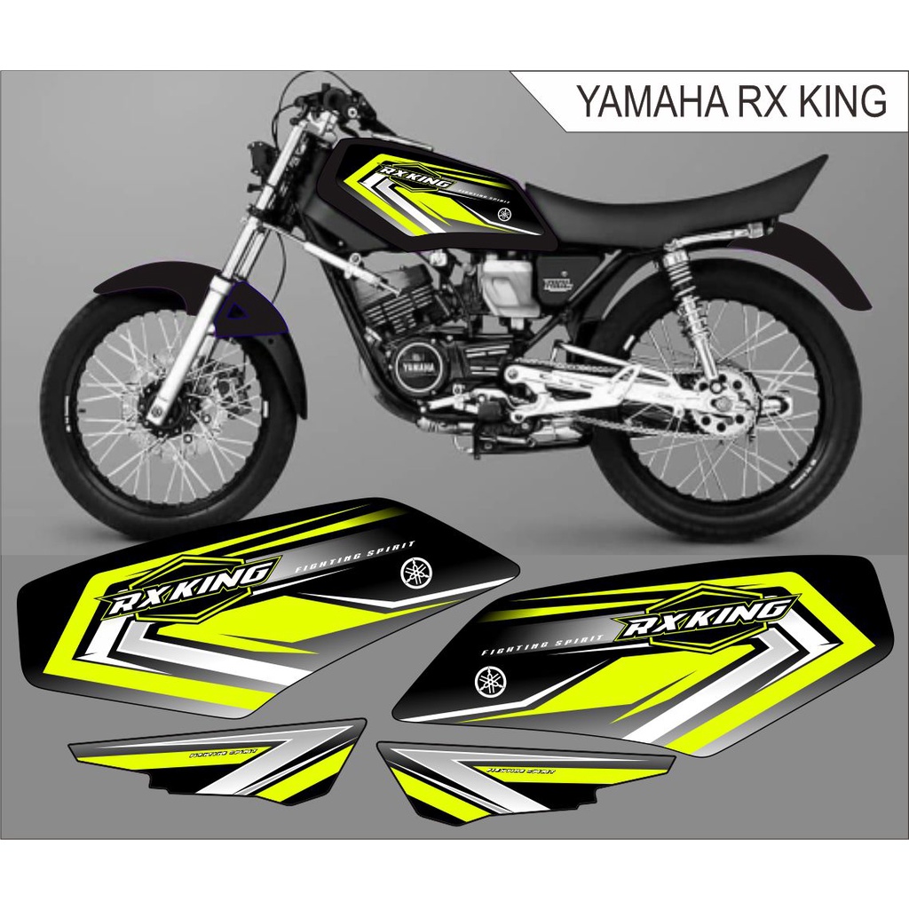 Striping CUSTOM RACING RX KING Is Perfect To Increase Your Motorcycle ...