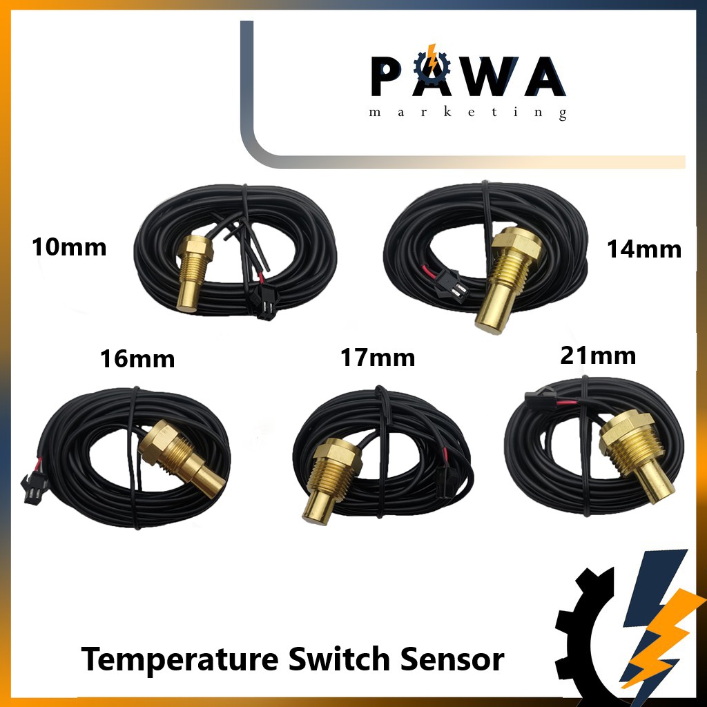 (Sensor Only 12/24v)Car Truck Digital Water Temperature Sensor Head ...