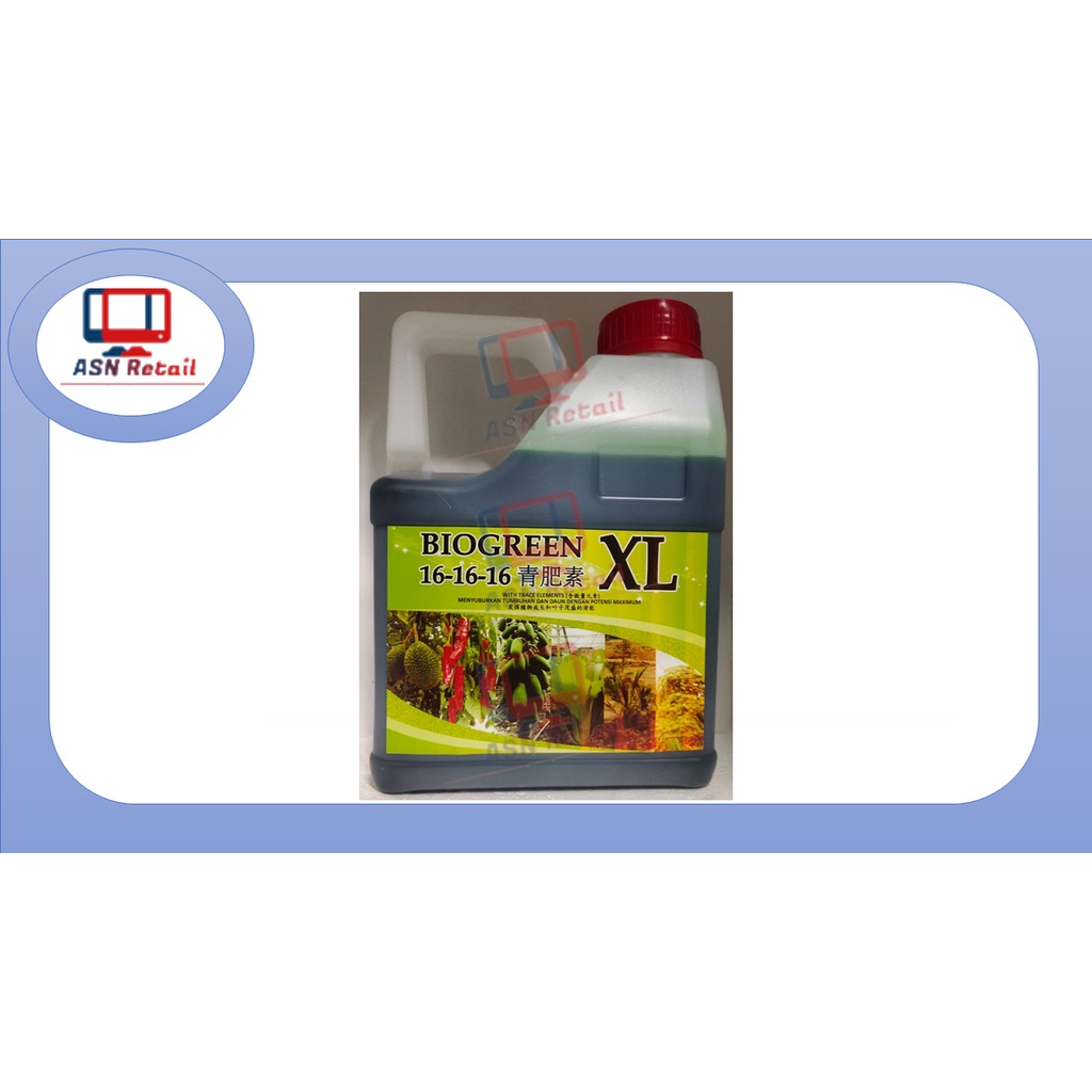 4L Baja Foliar Yi Nong Biogreen XL 16-16-16 Yi Nong Foliar Fertilizer ...