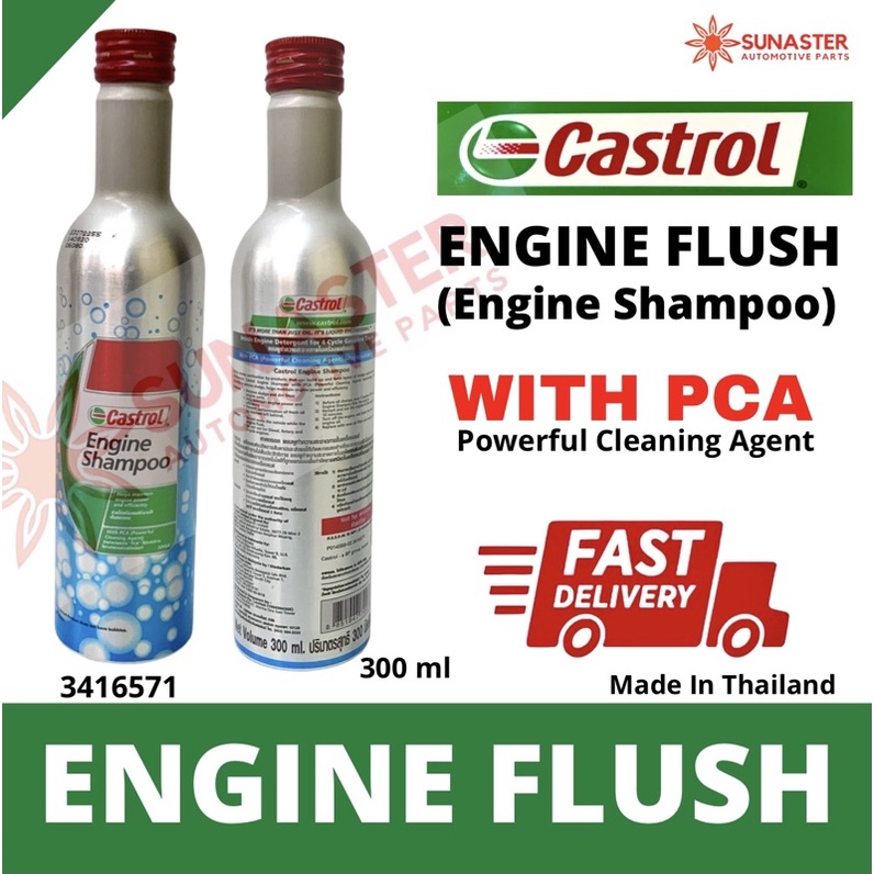 CASTROL ENGINE FLUSH (ENGINE SHAMPOO) 350ml | Shopee Malaysia